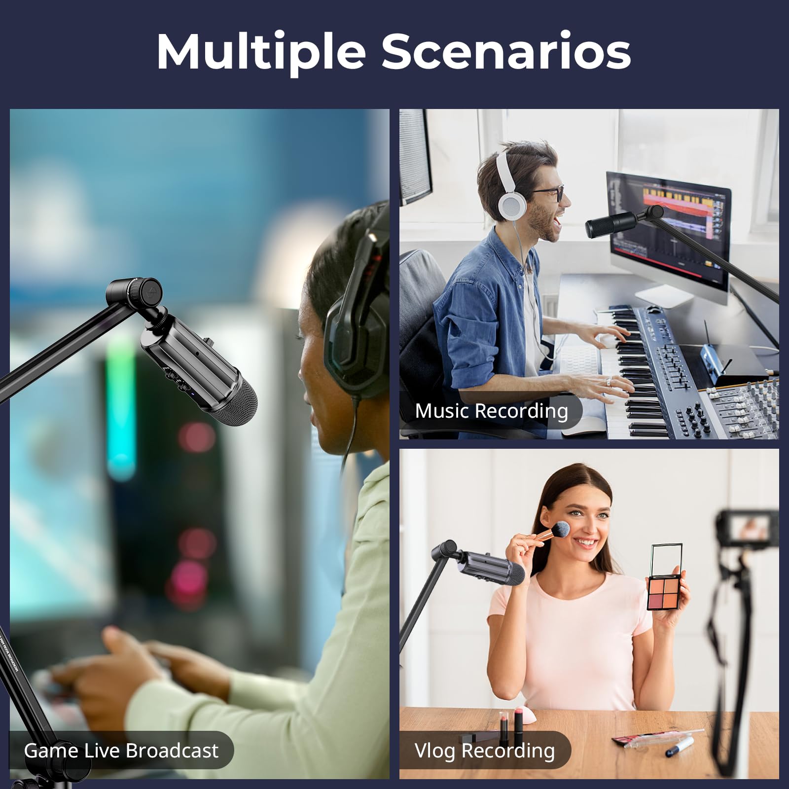 Snapklik.com : SmallRig Mic Boom Arm, Innovative Hydraulic Damping ...