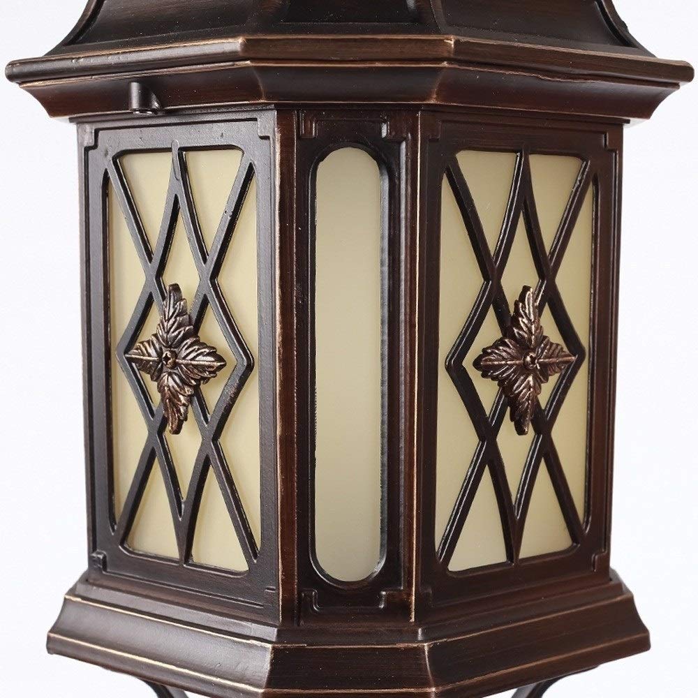 Antique Stained Glass Post Lights Plug In Post Lights You'll Love