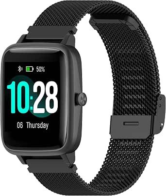 Amazon.co.jp: TenCloud Bands Compatible with GloryFit Fitness Watch P22 ...