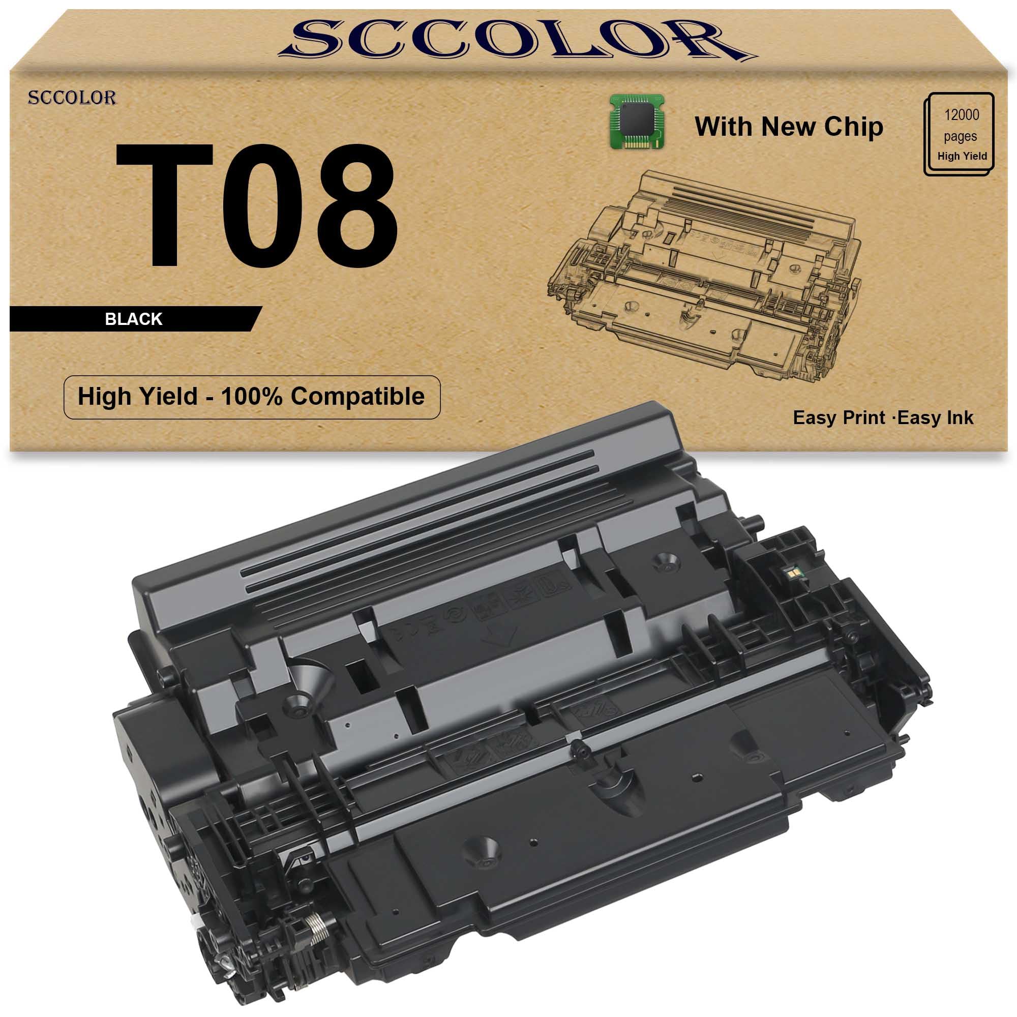 Amazon.com: T08L T08 Toner Cartridge with New Chip 3010C005A T08L T08 ...