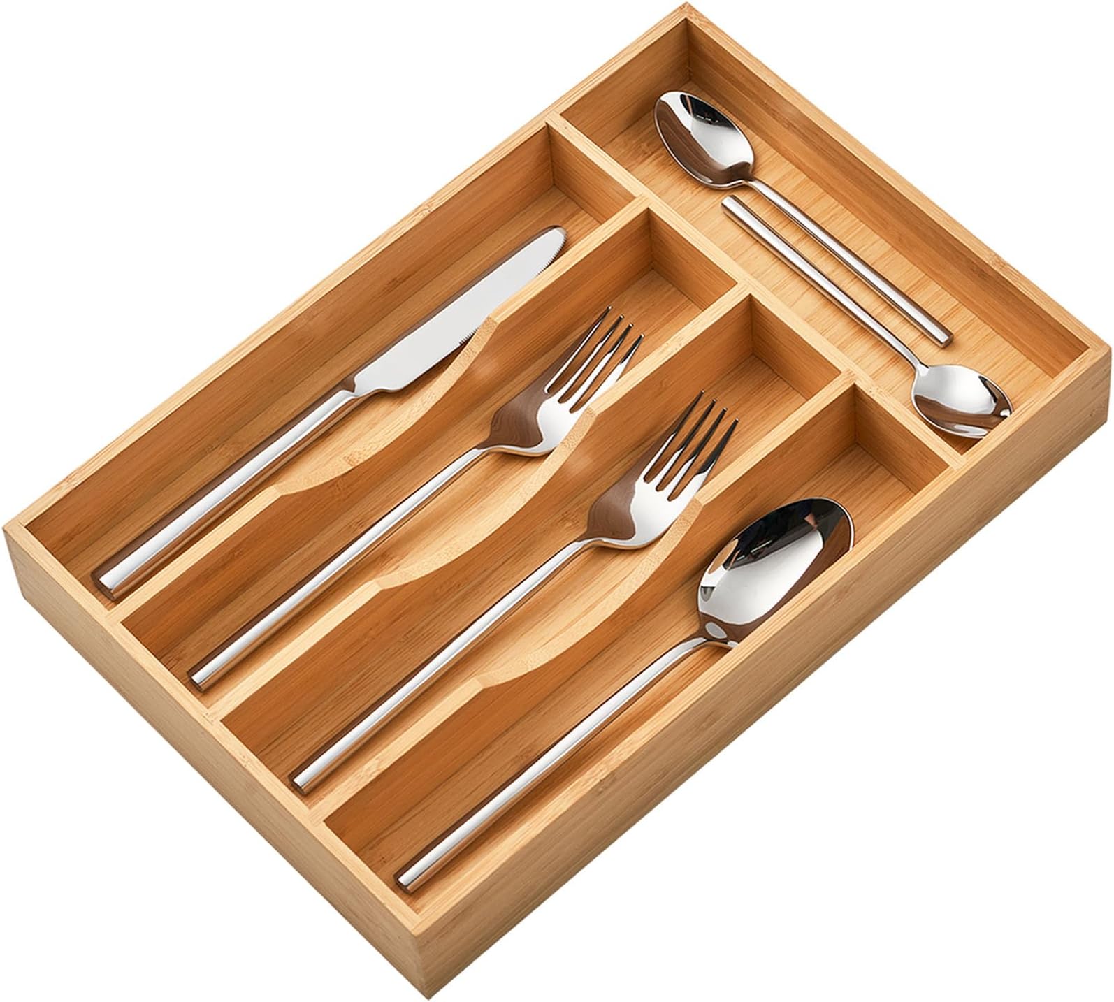 Amazon.com - Rocky Mountain Goods Silverware Tray - Kitchen Drawer ...