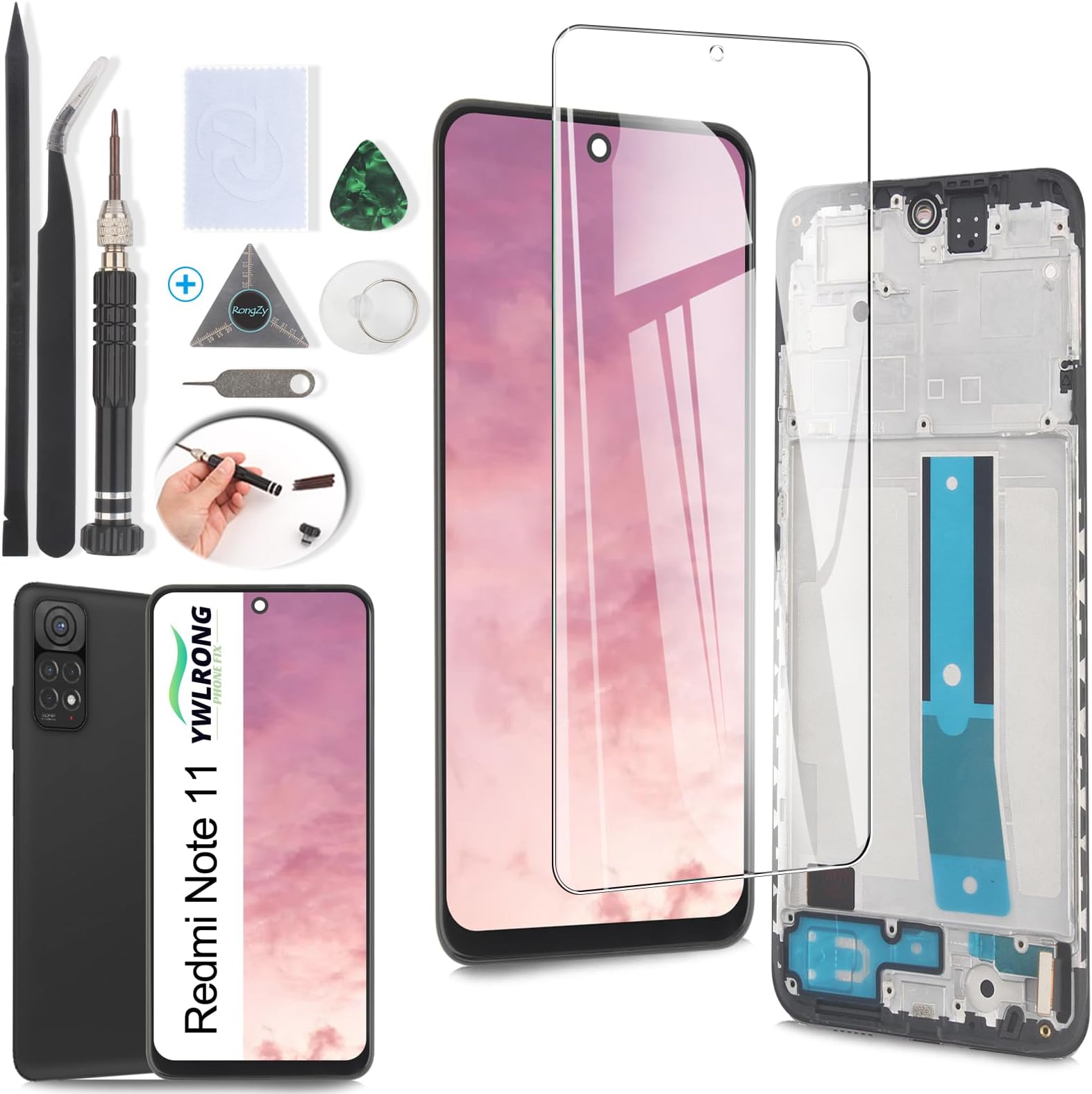 Amazon.com: for Xiaomi Redmi Note 11 Pro 5G Screen Replacement [Not ...