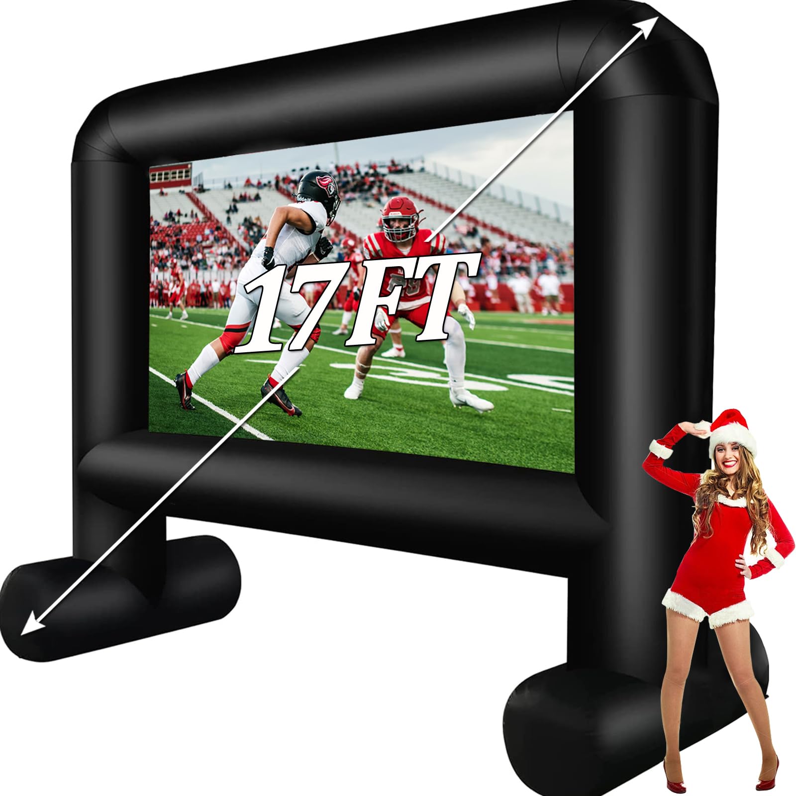 Snapklik.com : Inflatable Projector Screen Outdoor, Blow Up Movie ...