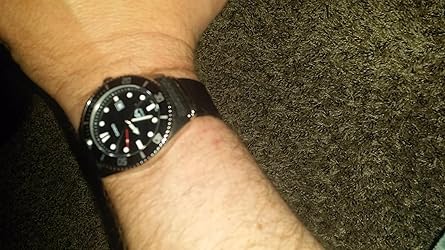 Amazon.com: FANMIS Military Black Replacement Watch Band Nylon Fabric ...