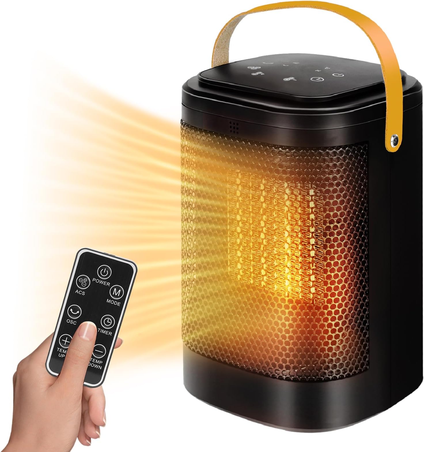 Amazon.com: Space Heater, 1500W Portable Electric Heaters indoor with ...