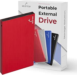 F32 Portable External Hard Drive USB 2.0, 2.5" Pocket Size Hardrive ...