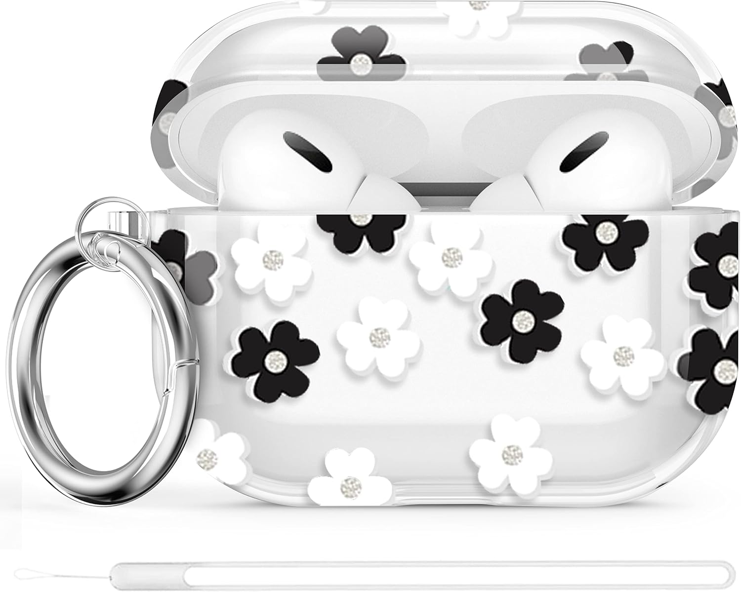 Amazon.com: Maxjoy for AirPods Pro 2nd Generation Case, Clear AirPods ...