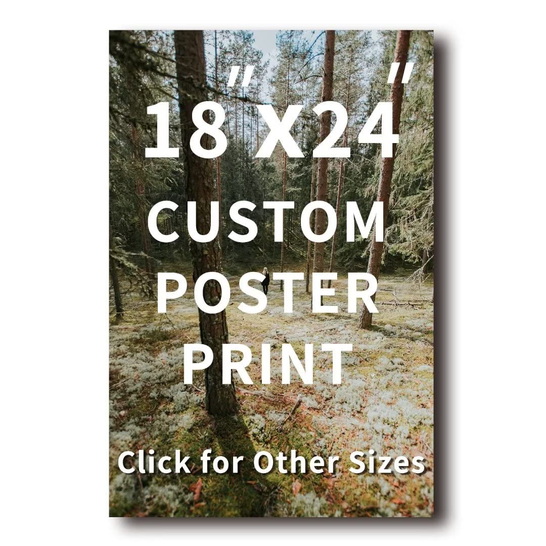Amazon.com: Custom Poster Prints - Upload Your Own Photos/Pictures ...