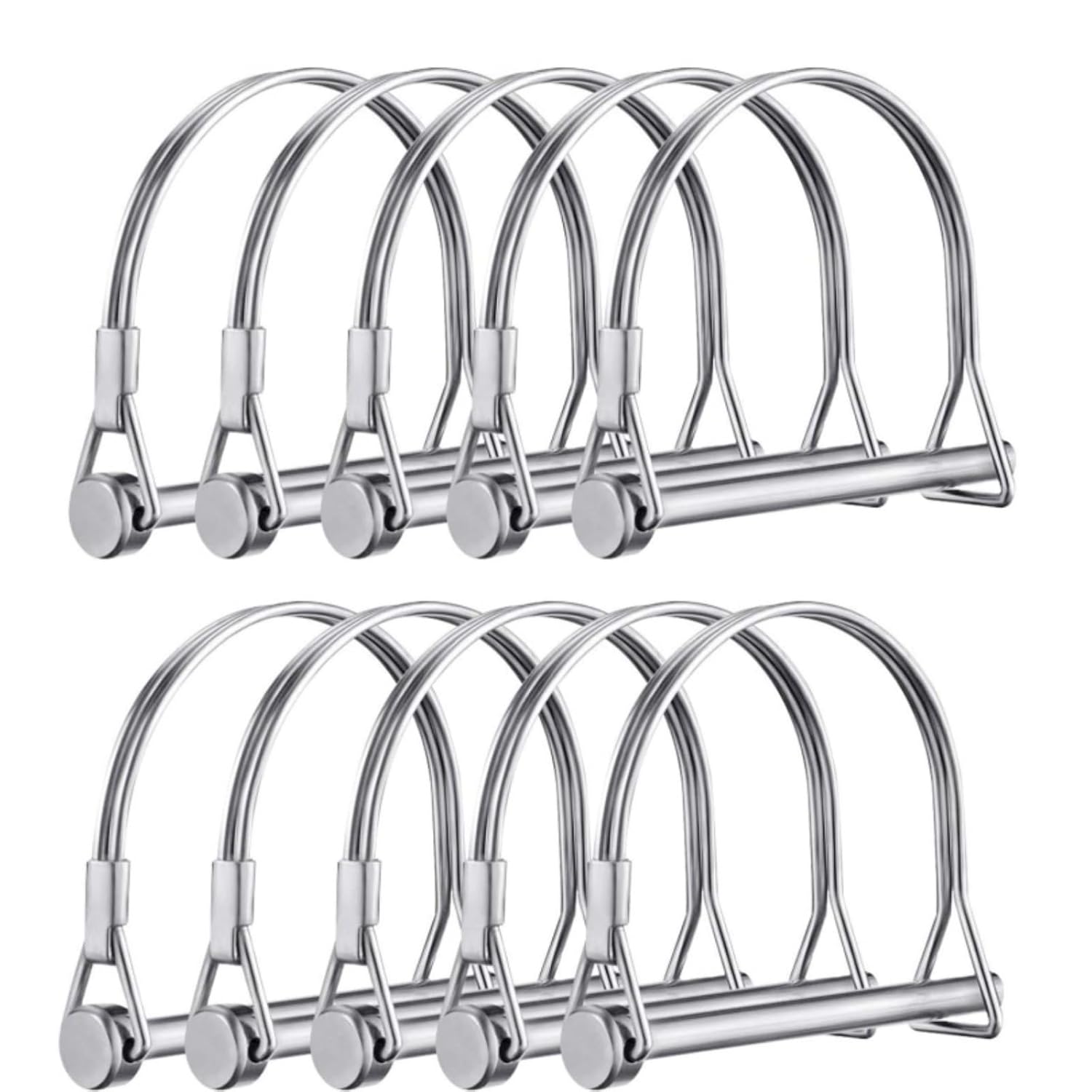 Amazon.com: SANFAY 10pcs Pto Shaft Locking Pin, 1/4 Inch Diamete Safety ...