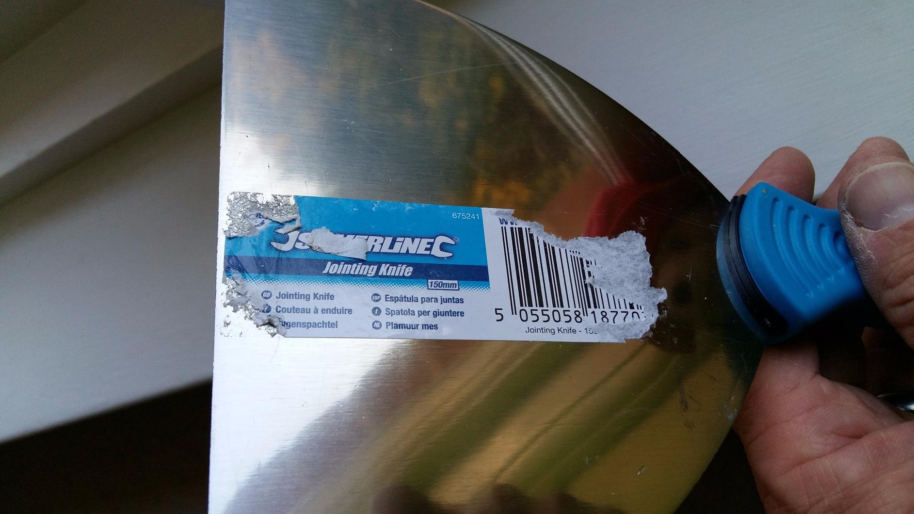 Silverline Jointing Knife 75mm (633817) : Amazon.co.uk: DIY & Tools