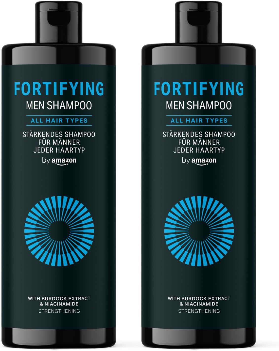 by Amazon Shampooing fortifiant pour homme, 2 x 400 ml : Amazon.fr ...
