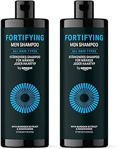 by Amazon Men’s Fortifying Shampoo, 2 x 400ml : Amazon.co.uk: Beauty