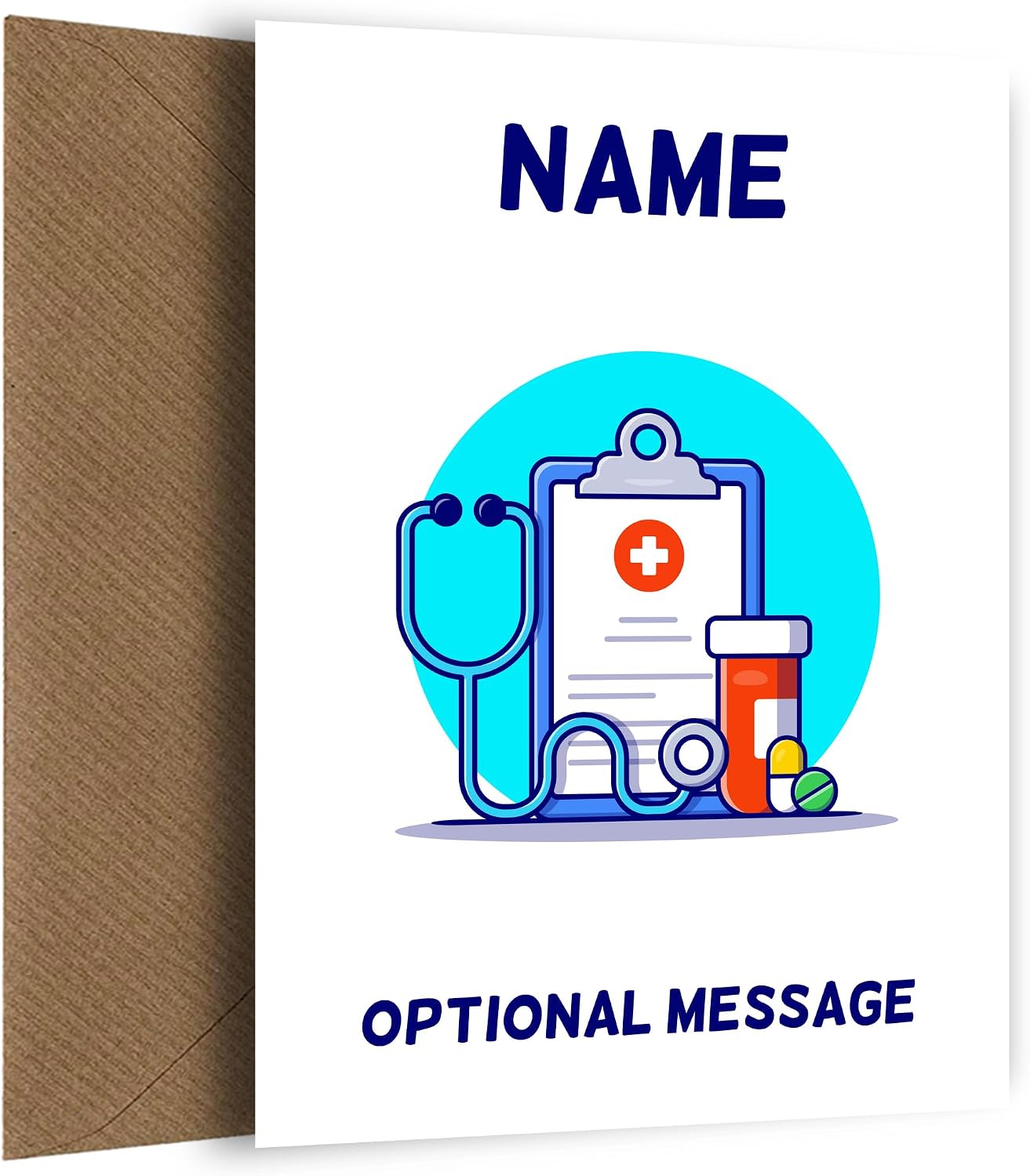 Personalised Medical Equipment Birthday Card for Him or Her. Perfect ...