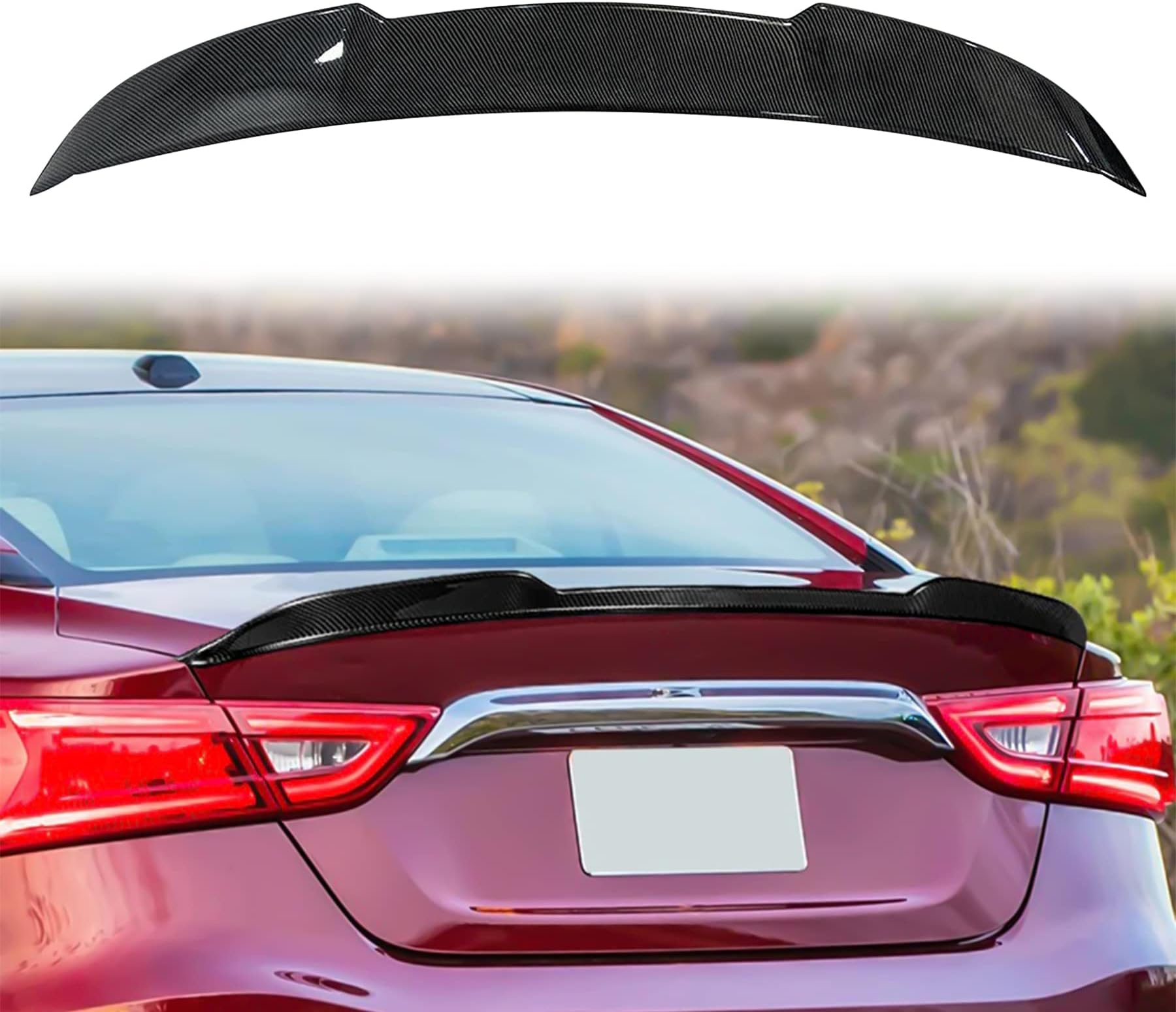 Amazon.com: ONEUNIQ Rear Spoiler Wing Compatible with Nissan Maxima ...
