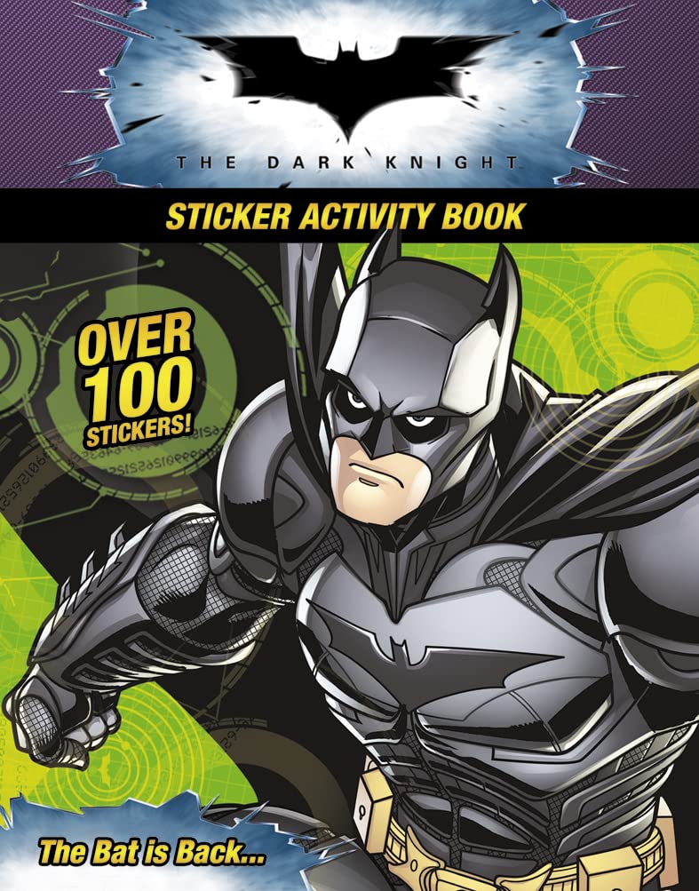Batman Dark Knight Sticker Activity Book: Movie-tie-in: 9780007277278 ...