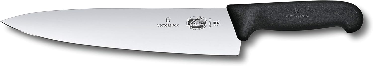 Amazon.com: Victorinox 10-Inch Fibrox Pro Chef's Knife, Black: Chefs ...