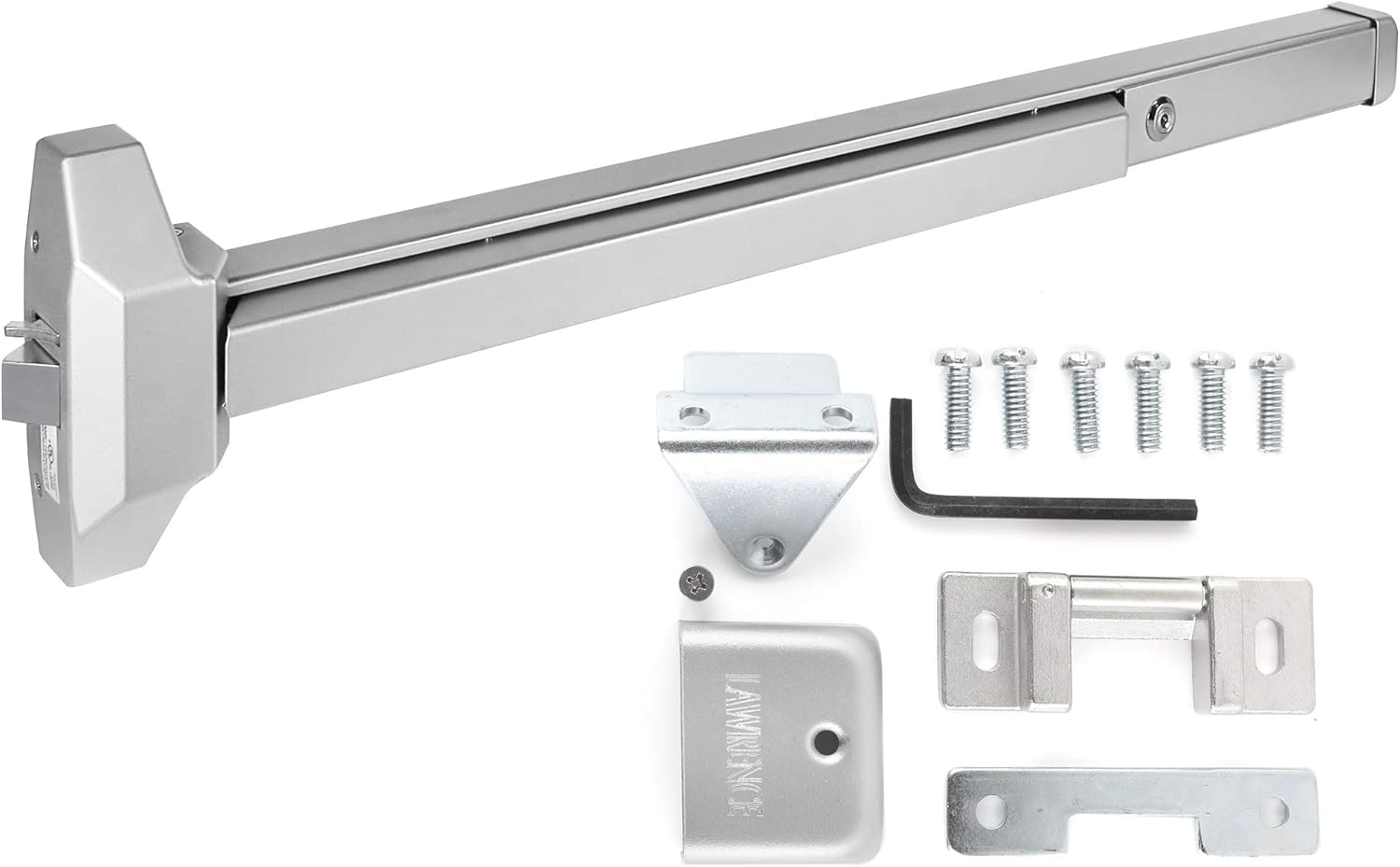 Amazon.com: Lawrence Panic Push Bar Exit Device - Medium Duty Grade 2 ...