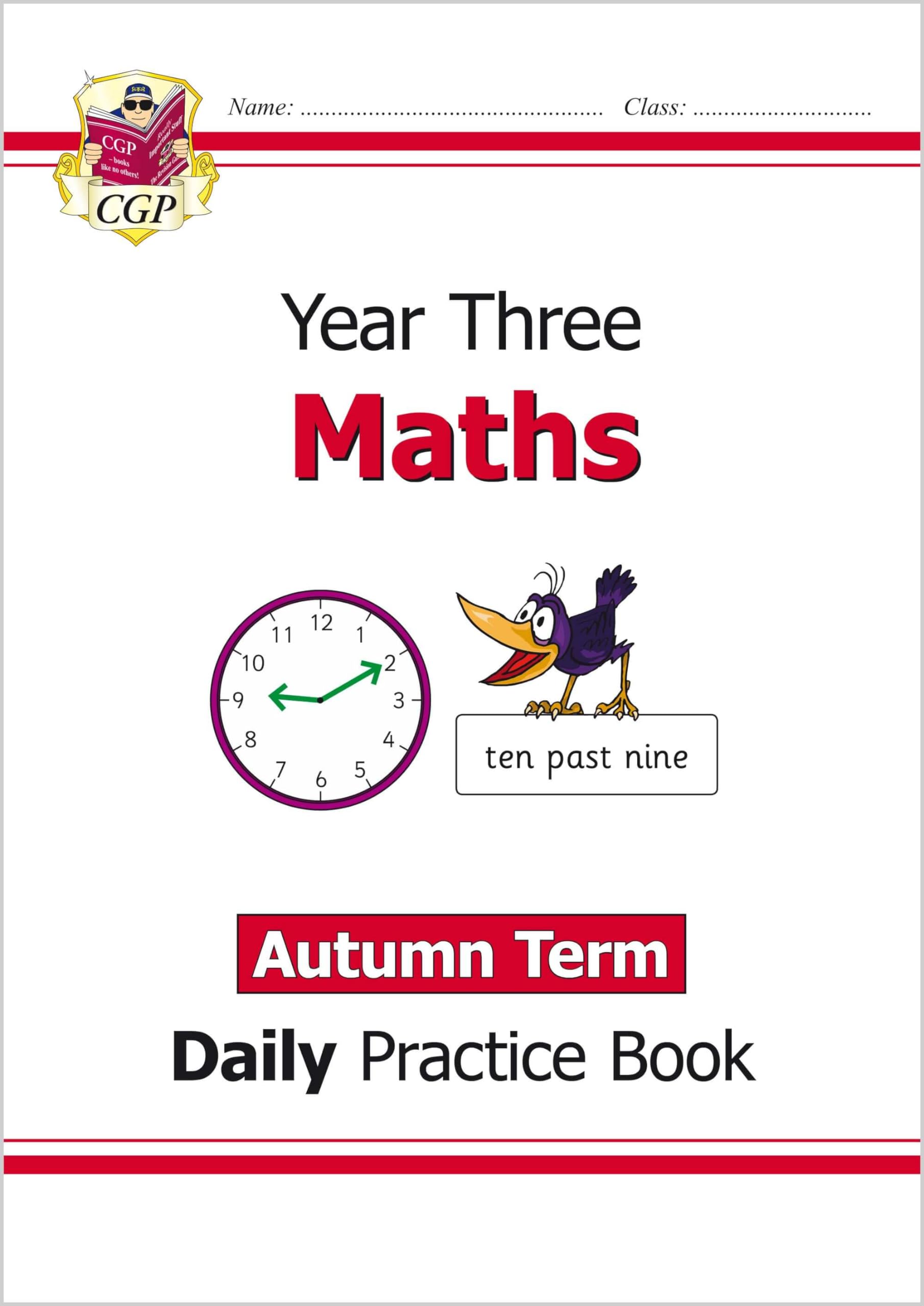 KS2 Maths Year 3 Daily Practice Book: Autumn Term (CGP Year 3 Daily ...