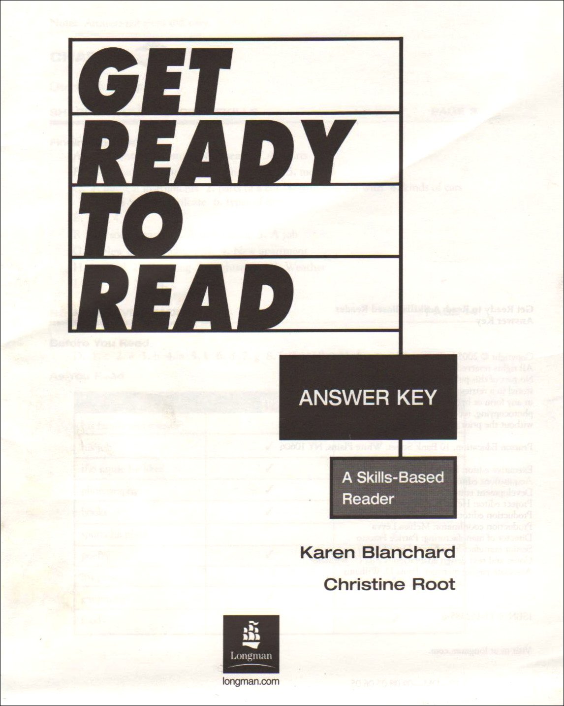 Amazon | Get Ready to Read Answer Key (Ready to Read Series ...