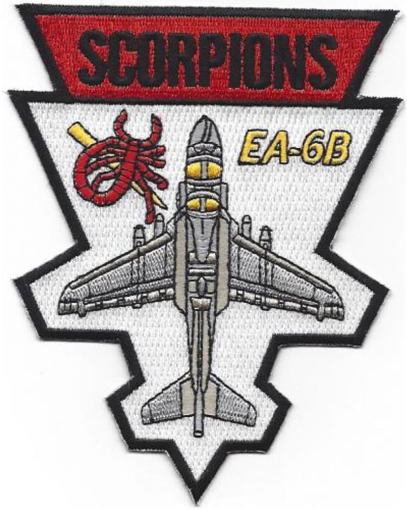 Amazon.com: VAQ-132 Parche electrónico de escuadrón de ataque EA-6B ...
