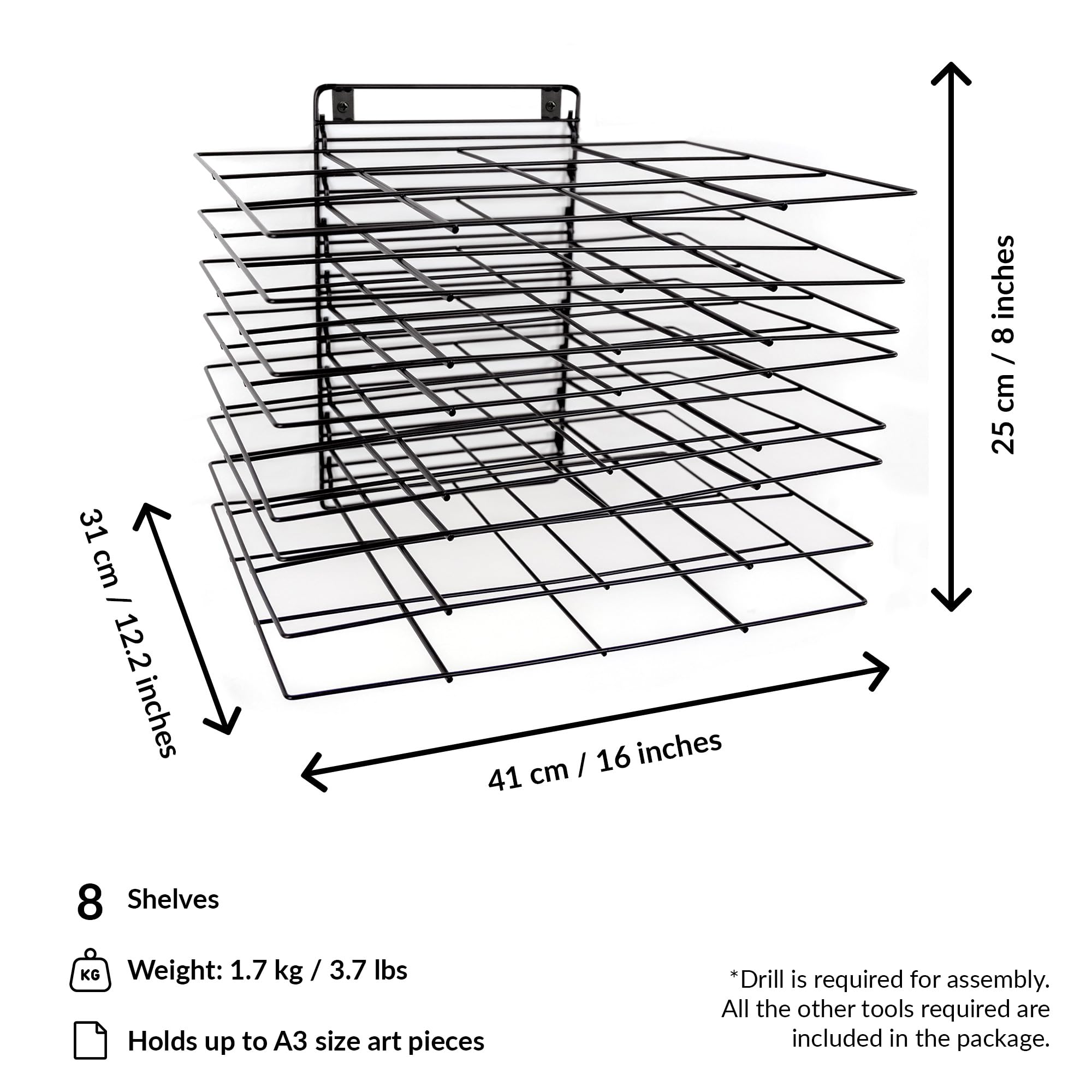 Snapklik.com : Art Drying Rack Hanging For Classroom Small Hangable ...