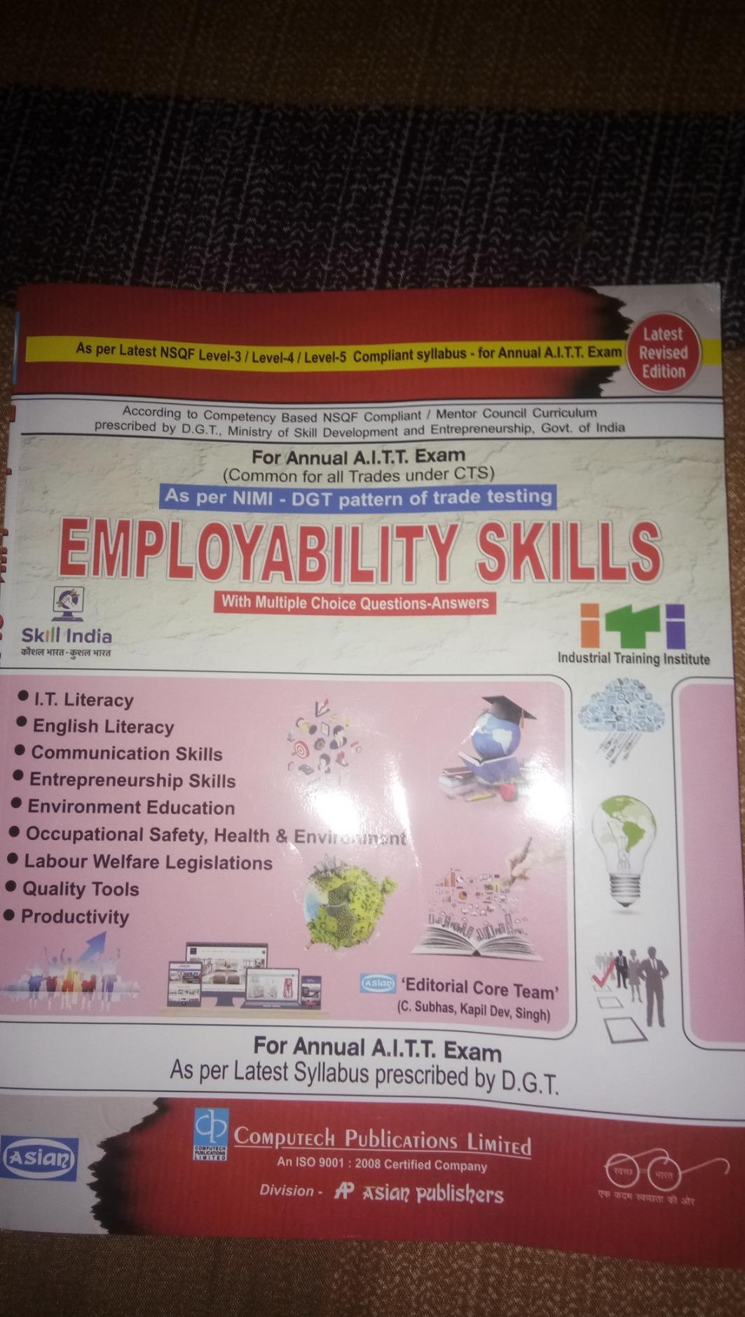 Buy Employability Skills (Sem 1 & 2) Book Online at Low Prices in India ...