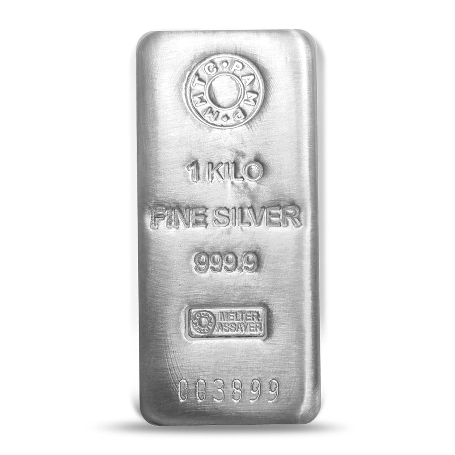 MMTC-PAMP (999.9) Purity 1 kg Silver Casted Bar : Amazon.in: Jewellery