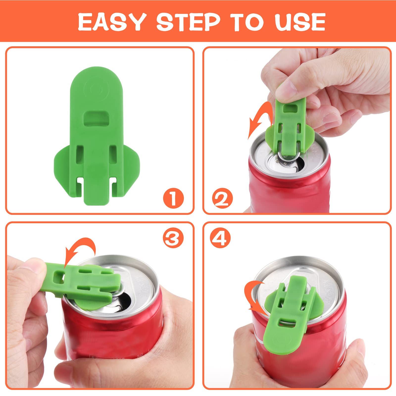 Snapklik.com : 24 Pieces Drink Shield And Soda Protector, Easy Soda ...