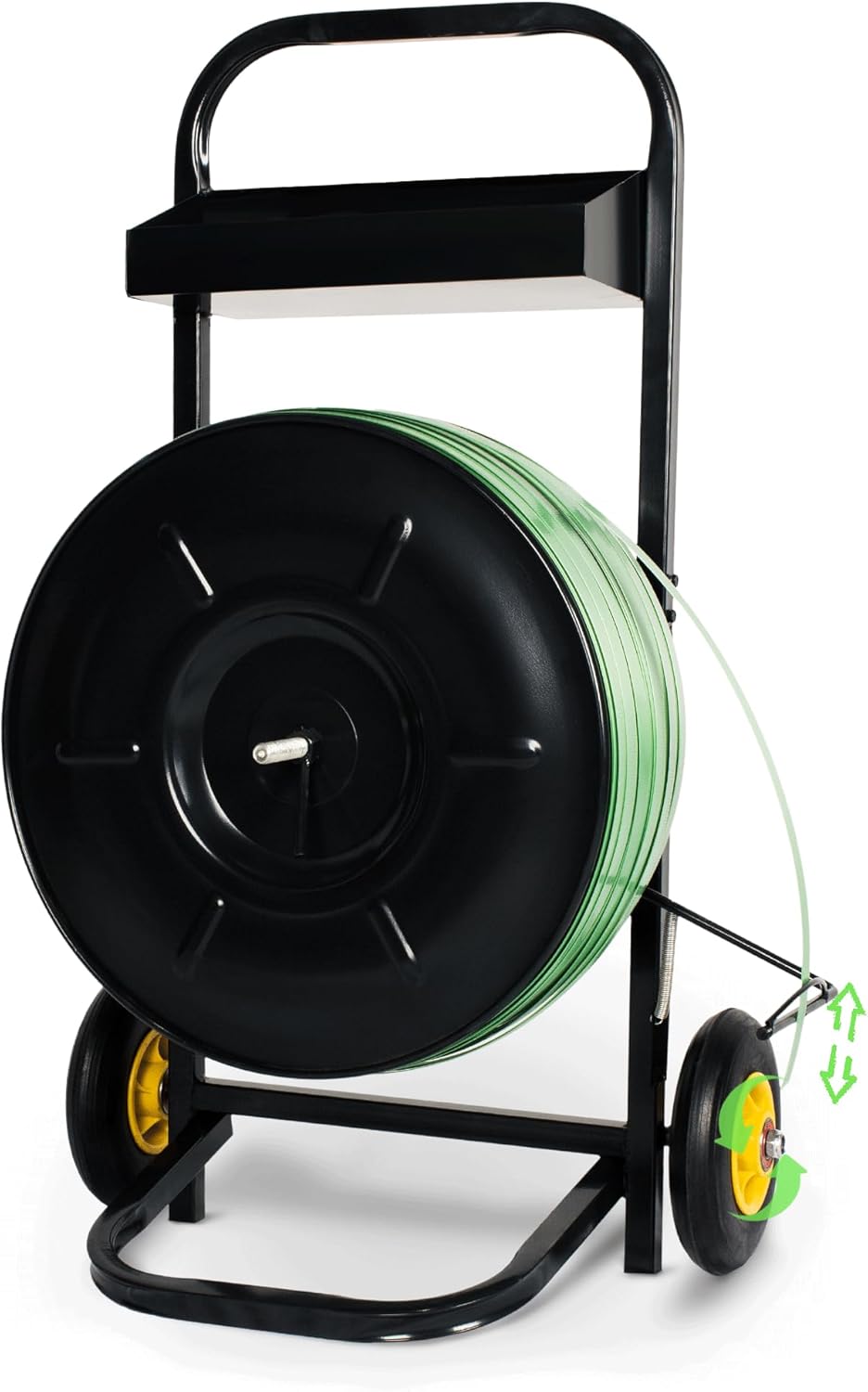 Nroboo Heavy Duty 7.8" Strapping Cart, Strapping Dispenser for Poly ...