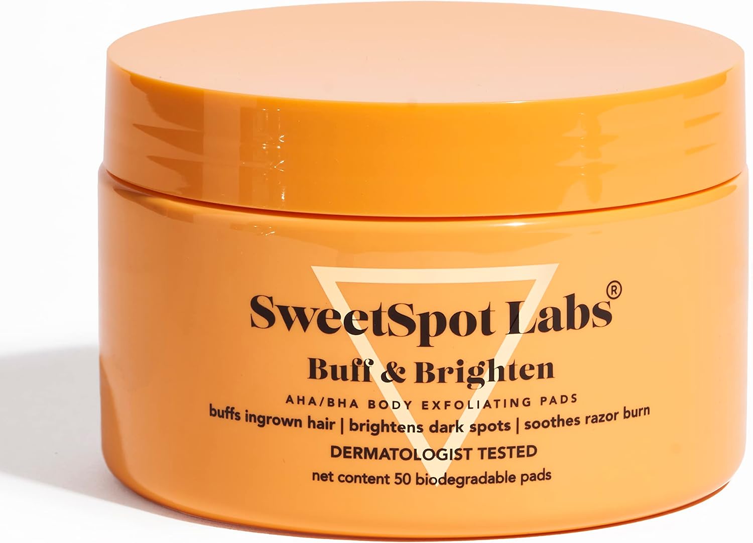 SweetSpot Labs Buff & Brighten, Daily Ingrown Hair Treatment with ...