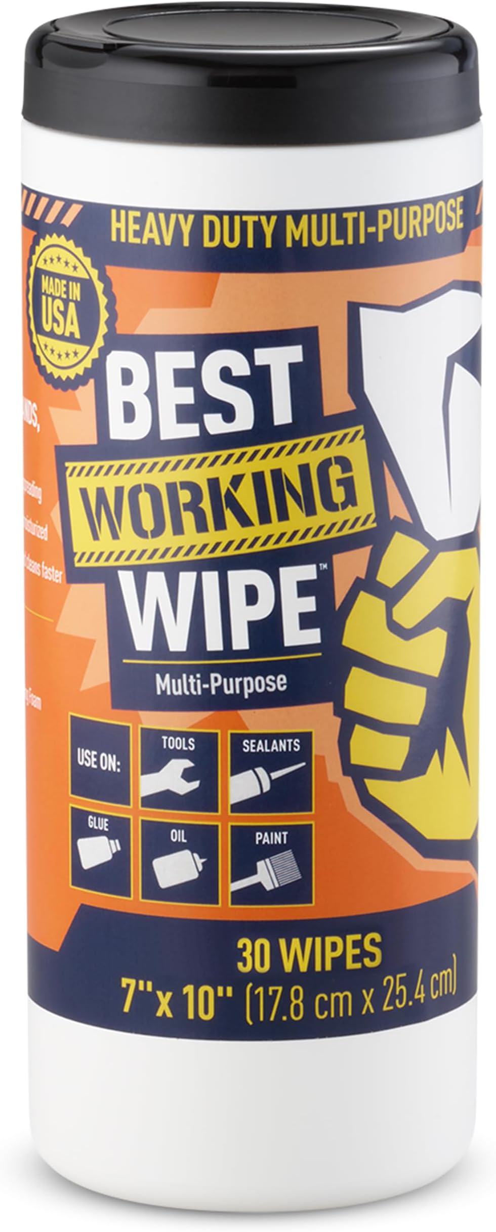 Amazon.com: Best Working Wipe Heavy-Duty Disposable Industrial Work ...