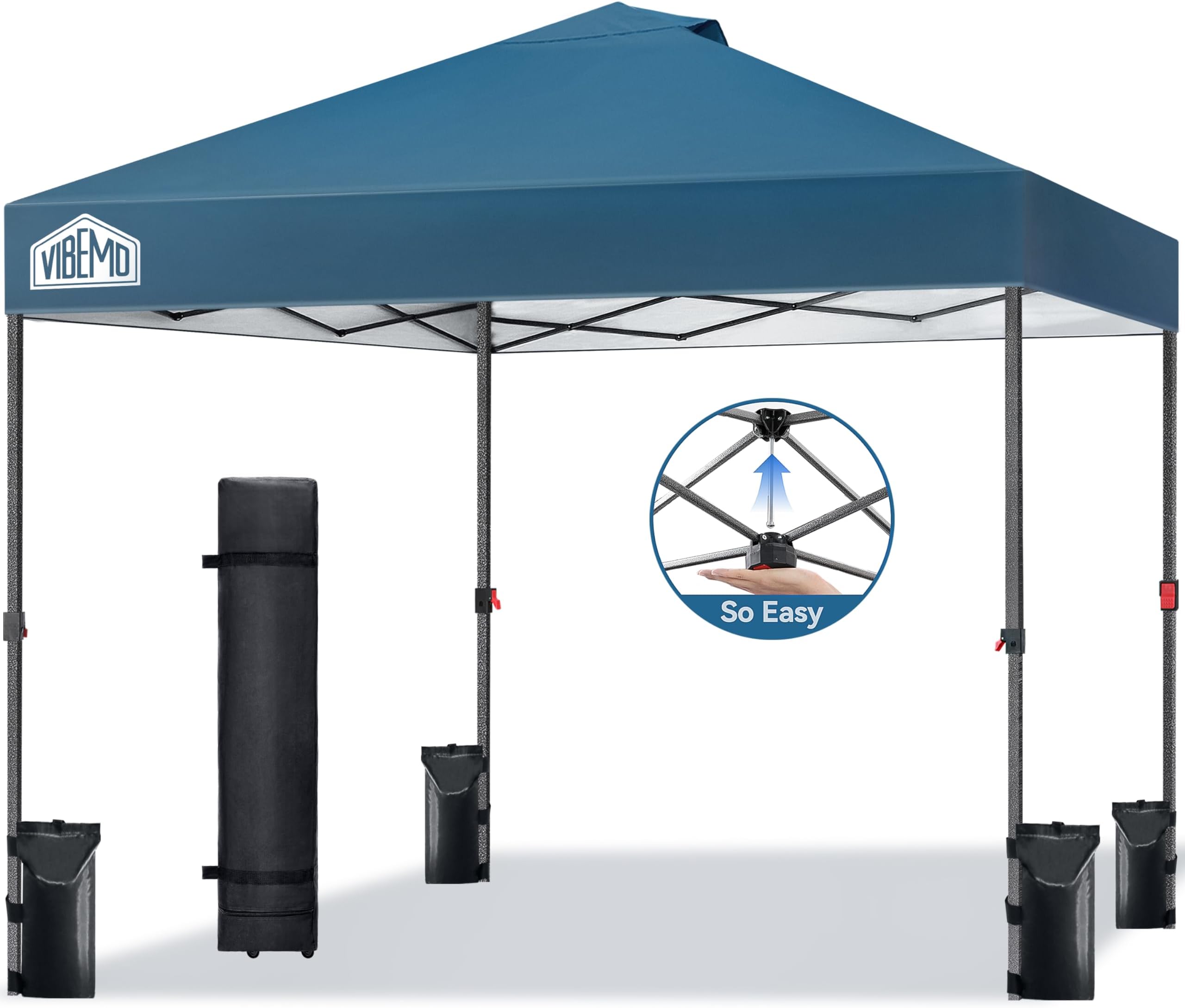 Amazon.com : CROWN SHADES 10x10 Pop up Canopy Tent Instant Canopy with ...