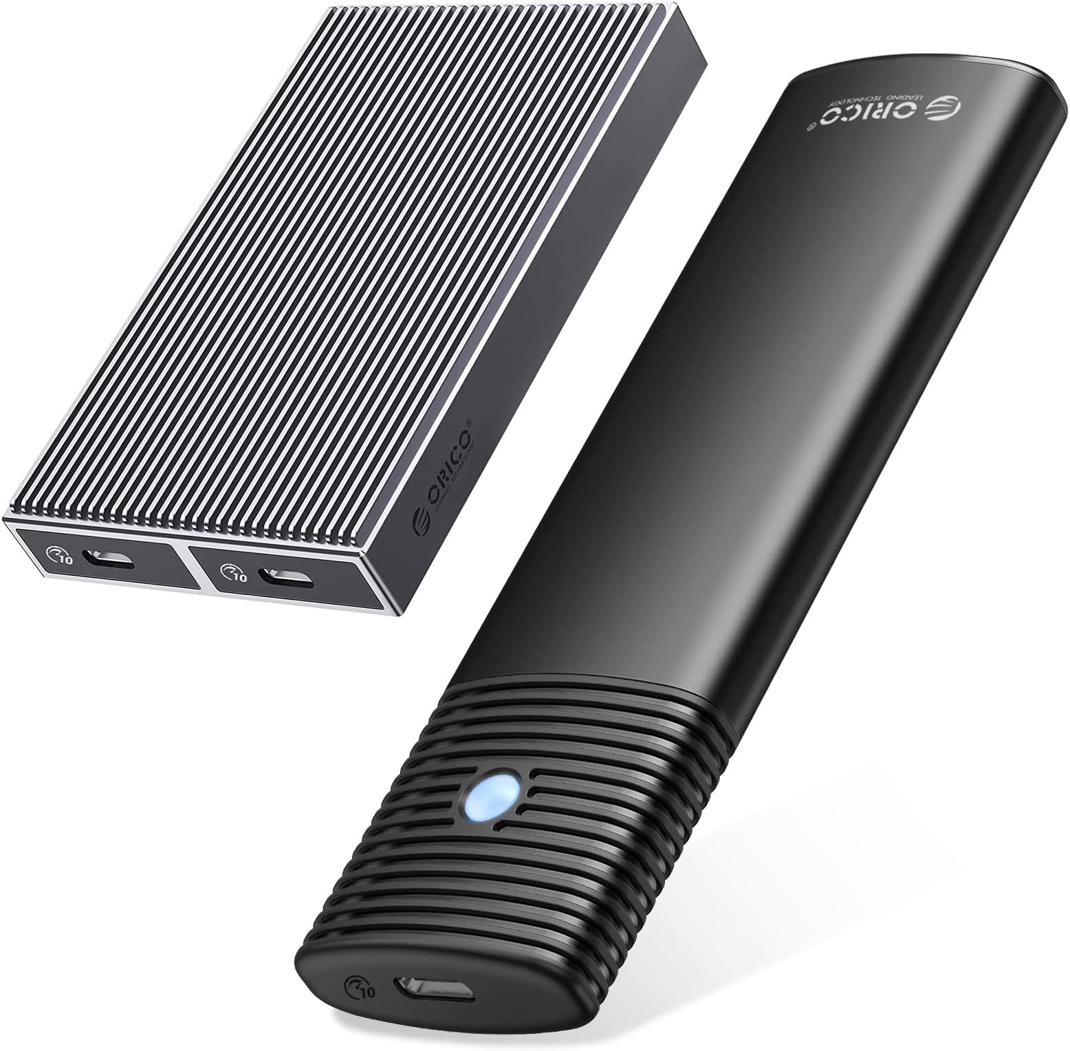 Amazon.com: ORICO Dual M.2 NVMe SSD Enclosure, USB C to M2 Adapter for ...