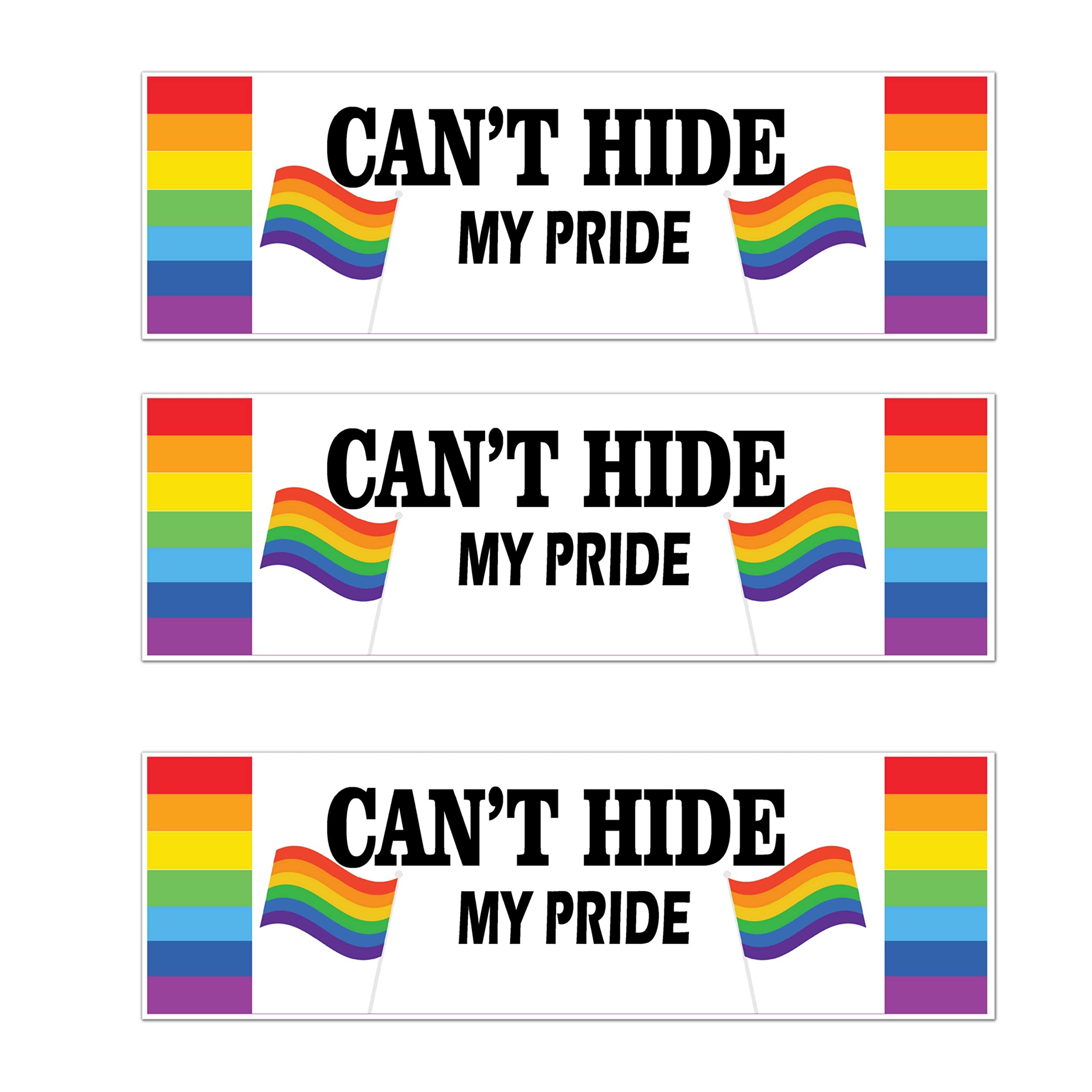 Amazon.com - TreeArm Can't Hide My Pride LGBT Prank Vinyl Sticker,Funny ...