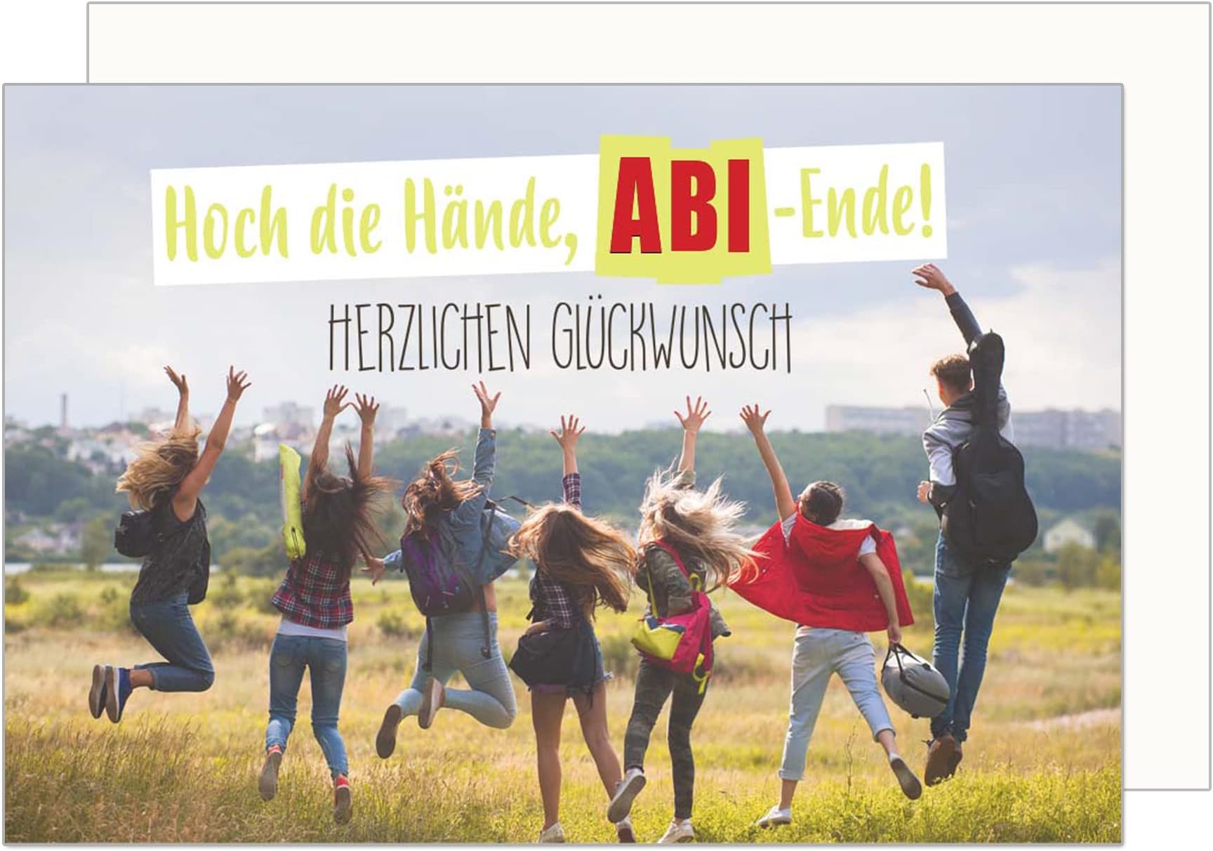 bsb Karte zum Abitur - Glückwunschkarte Abitur mit Erdmänchen-Motiv ...