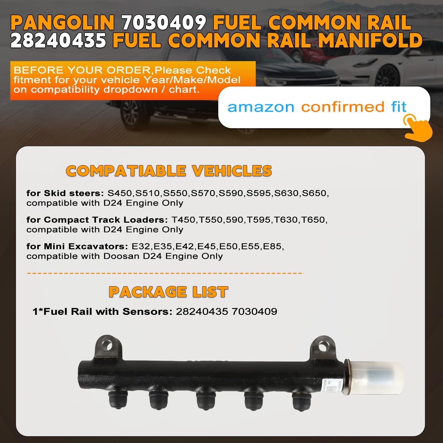 Snapklik.com : 7030409 Fuel Common Rail 28240435 Fuel Common Rail ...