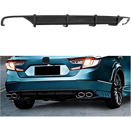 Amazon.com: KUAFU Rear Diffuser Compatible with 2018-2021 Honda Accord ...