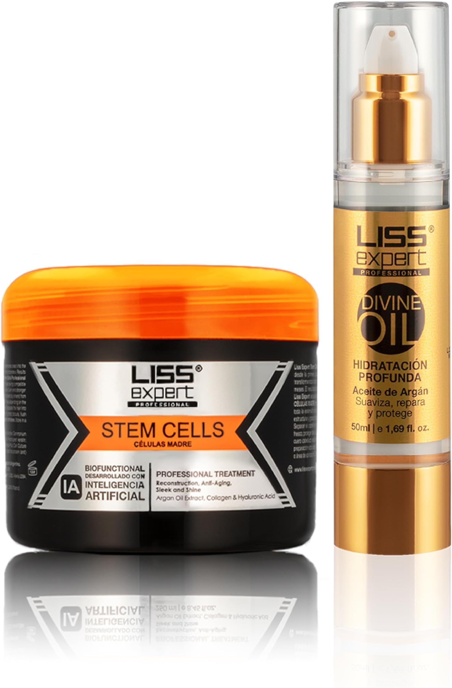 Amazon.com: Liss Expert Hair Treatment Set, Stem Cells Express 8.45 oz (ONE shoulder hair lengh ...