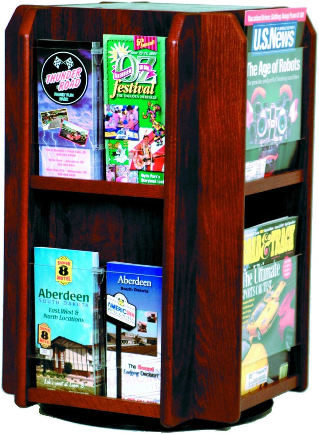 Amazon.com: Wooden Mallet Divulge? Spinning Counter Display with 8 ...