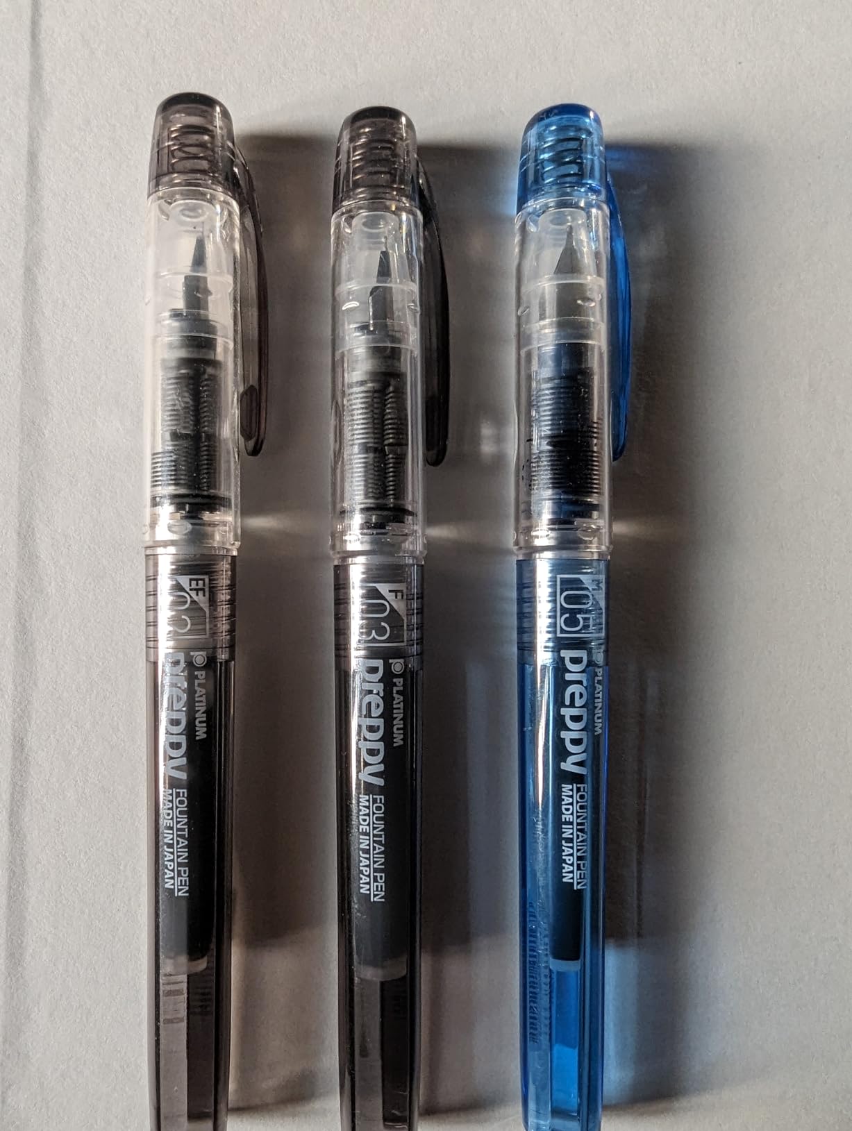 Platinum Fountain Pen, Preppy, Medium Nib, Blue Black (PSQ-300-#3 ...