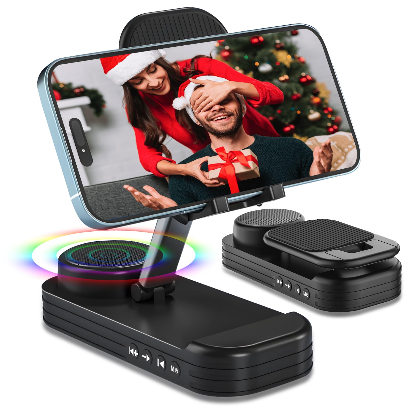 Amazon.com: Christmas Tech Gift for Men, Cell Phone Stand with Wireless ...