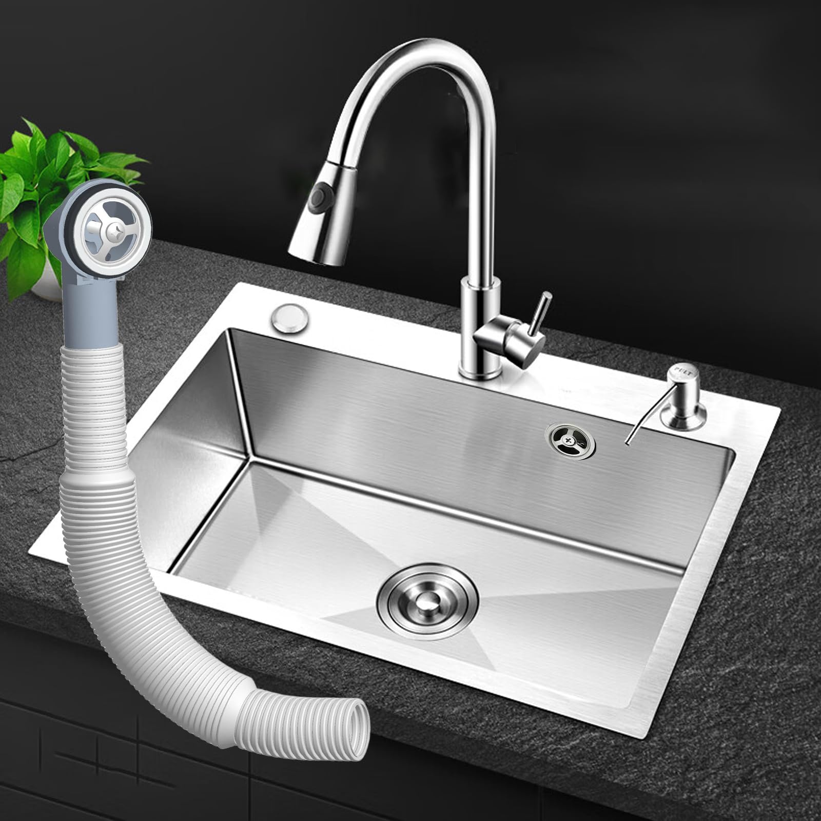Round Overflow Pipes, Sink Overflow Kit,Sink Overflow Pipe,Wash Basin ...