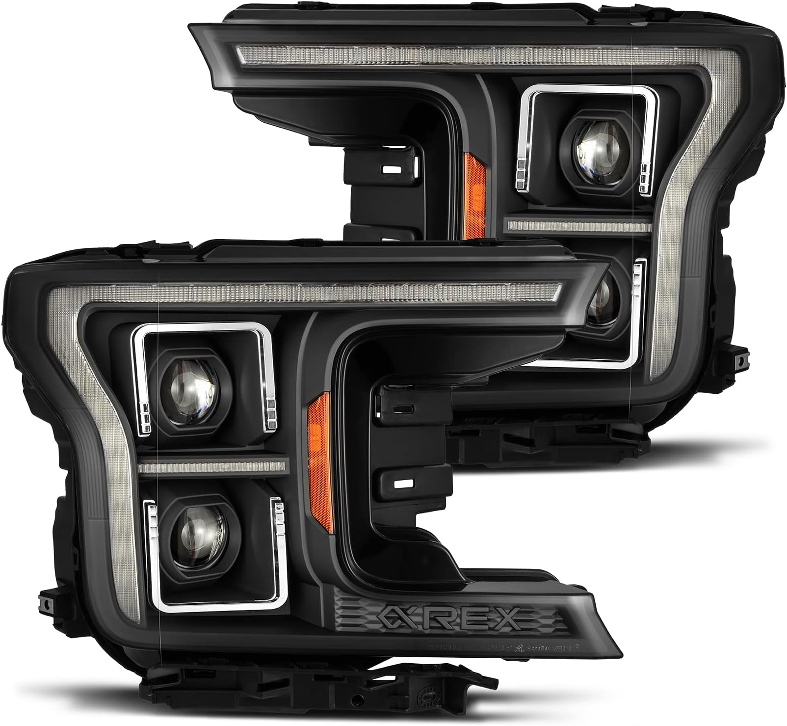 Amazon.com: ALPHAREX USA AlphaRex 18-20 Ford F-150 NOVA LED Proj ...
