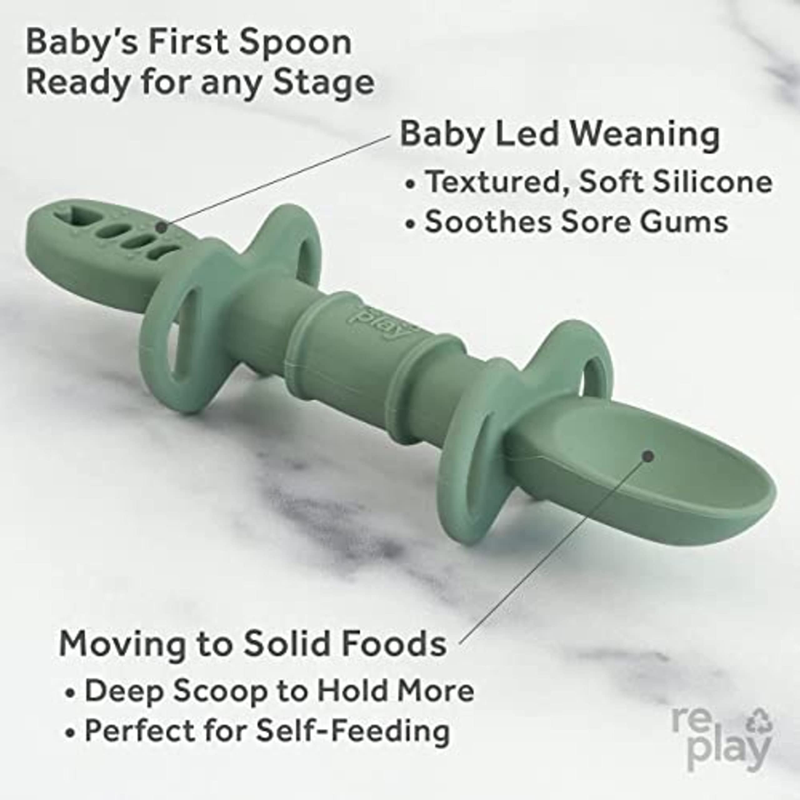 Snapklik.com : Sustainables By Re-Play Silicone Dip N ReDip Feeding ...