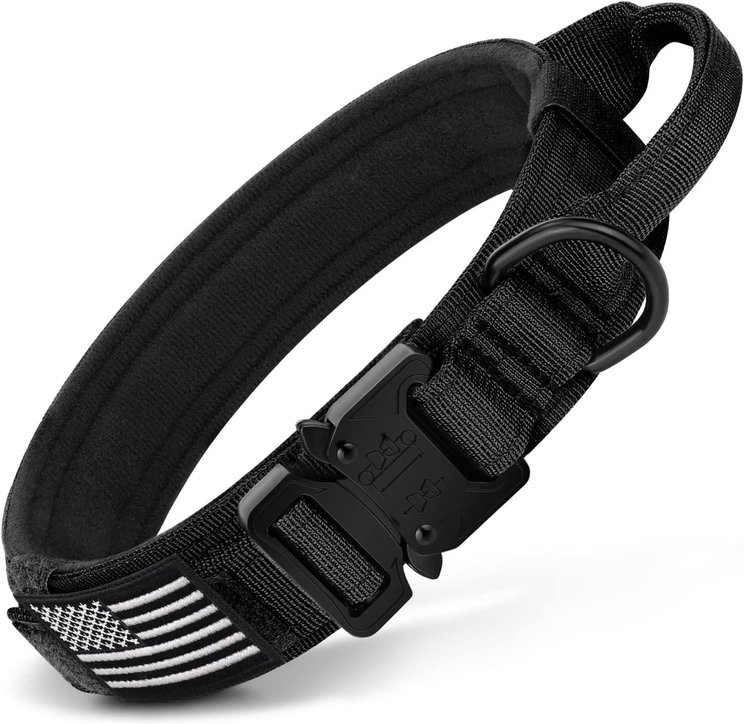 Erbine Strong Tactical Dog Collar, Military Dog Collar with Durable ...