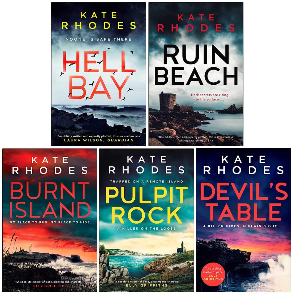 Kate Rhodes Ben Kitto Series 5 Books Collection Set (Hell Bay, Ruin ...