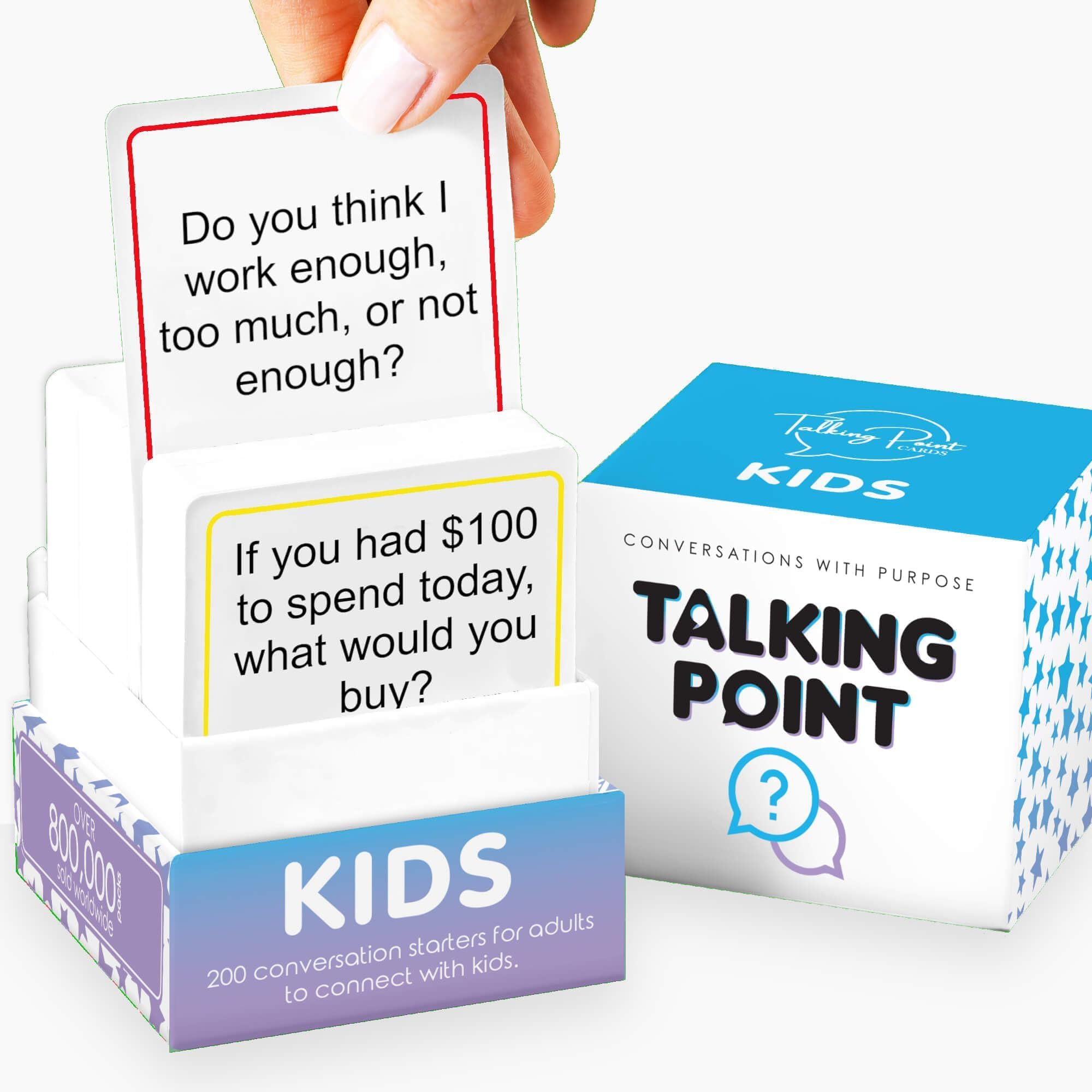 Kids Conversation Starters for Family Card Games Night and Deep ...