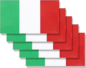 Amazon.com - vpisun Italy Flag Vinyl Decal - Tactical Italian Flag ...