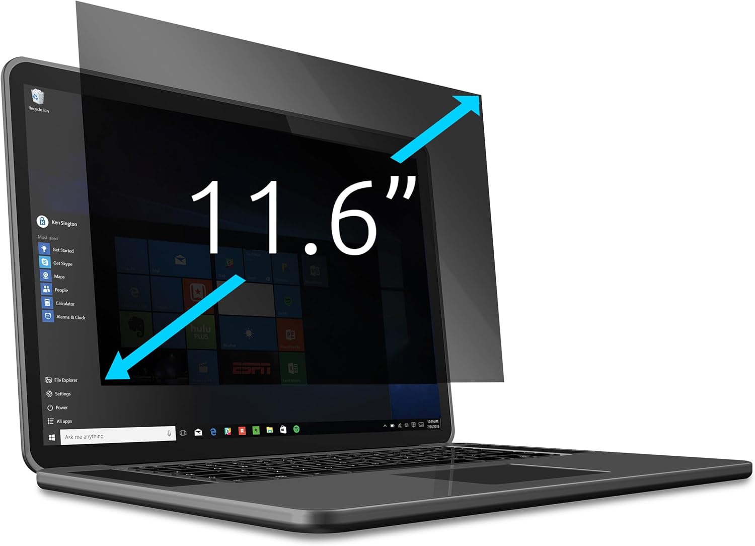 Amazon.com: Kensington Laptop Screen Privacy Filter 11.6", 16: 9 ...
