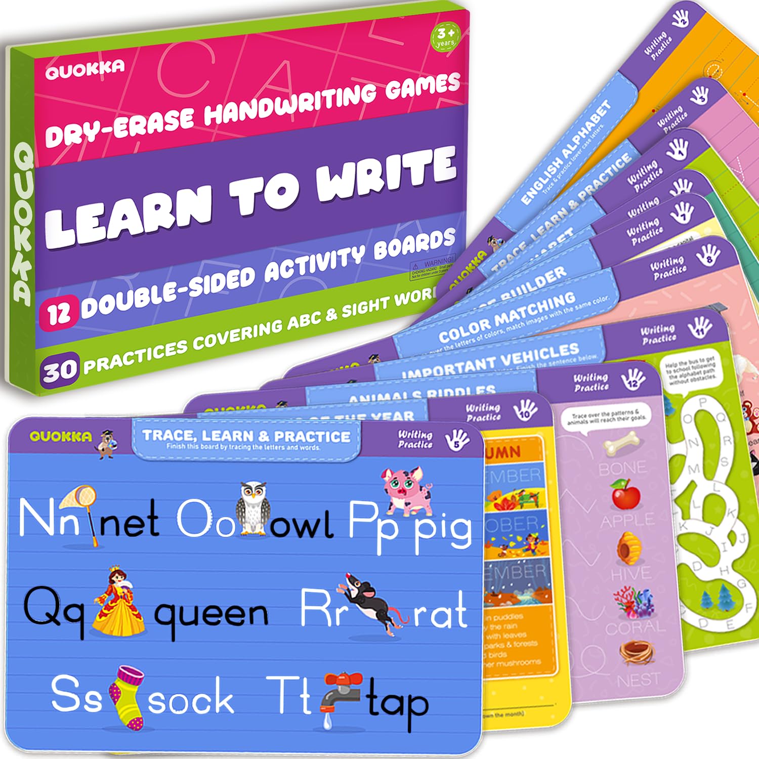 Snapklik.com : Busy Book Practice Handwriting For Kids - Learn To Write ...